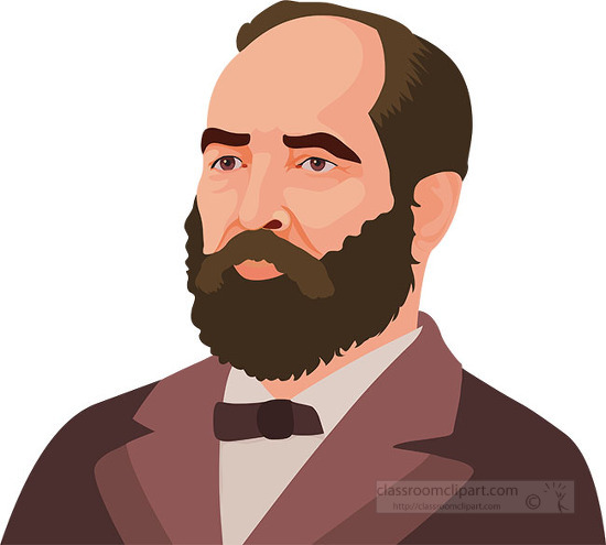 Free james-garfield-american-presidents-20-clipart - Classroom Clipart