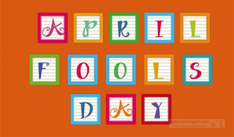 april fools megaphone clipart - Classroom Clipart