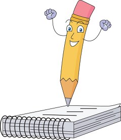 Classroom Clipart - notepad