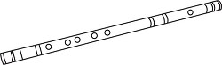 Classroom Clip Art - flute