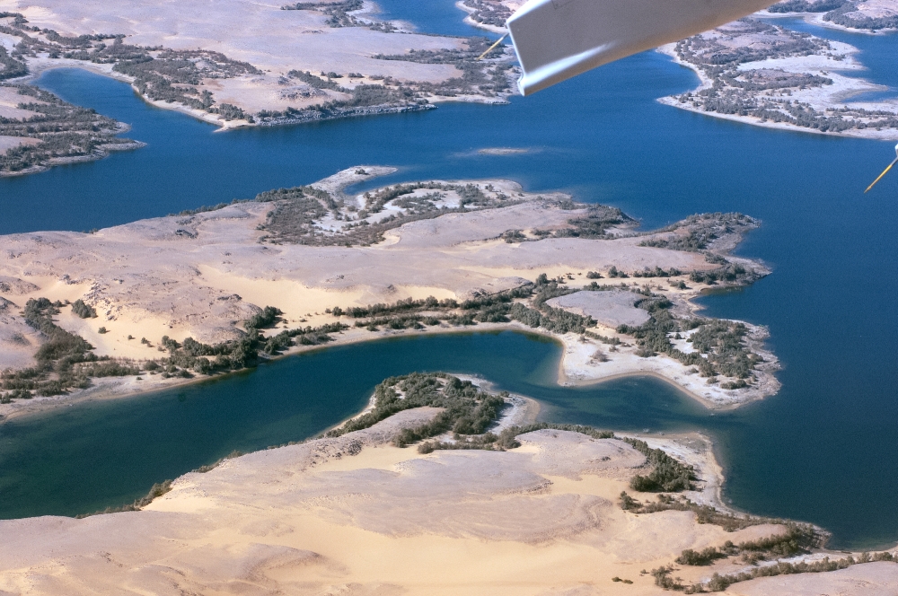Aerial View Abu Simbel Aswan Egypt - Classroom Clipart
