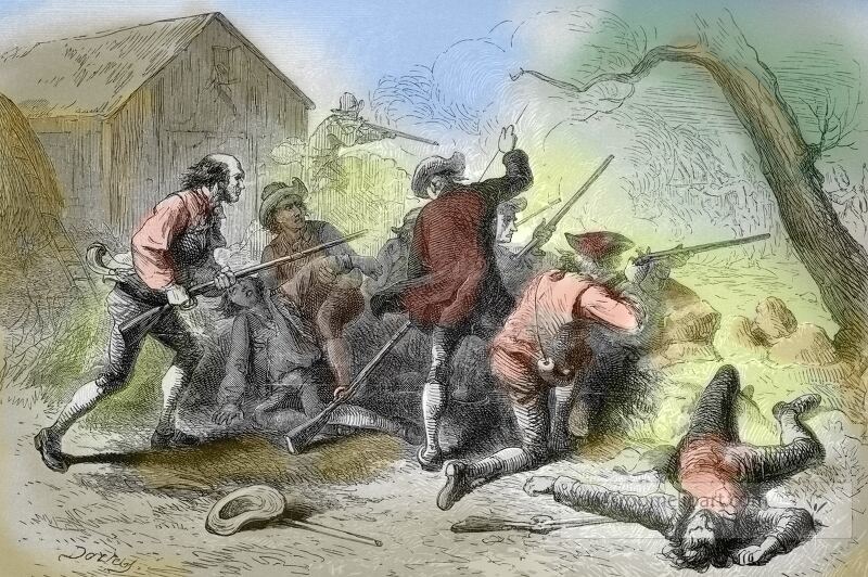 battle of lexington 779c - Classroom Clip Art