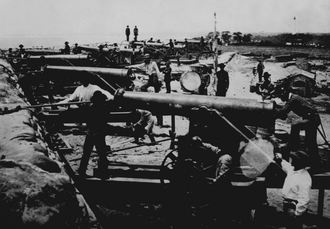 Civil War Pictures and Illustrations-civil-war-confederate-gun-58