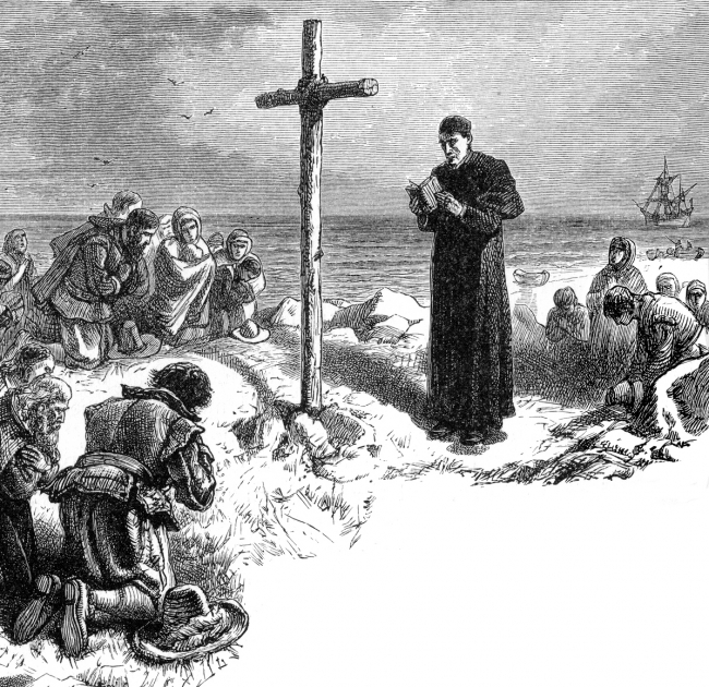 Free colony historical illustration - Classroom Clipart