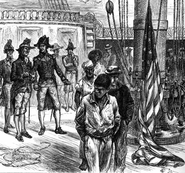 Deserters from Chesapeake - Classroom Clip Art