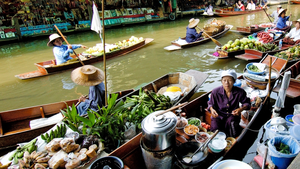 Free Floating Market - Classroom Clipart