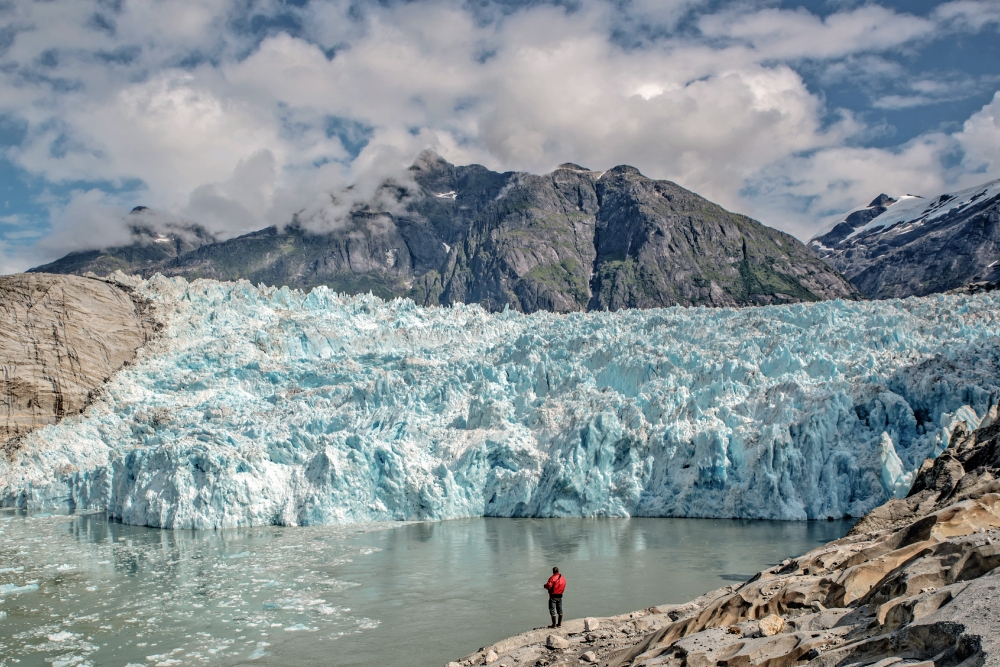 Alaska Photos-muir and riggs glaciers muir inlet alaska 1941