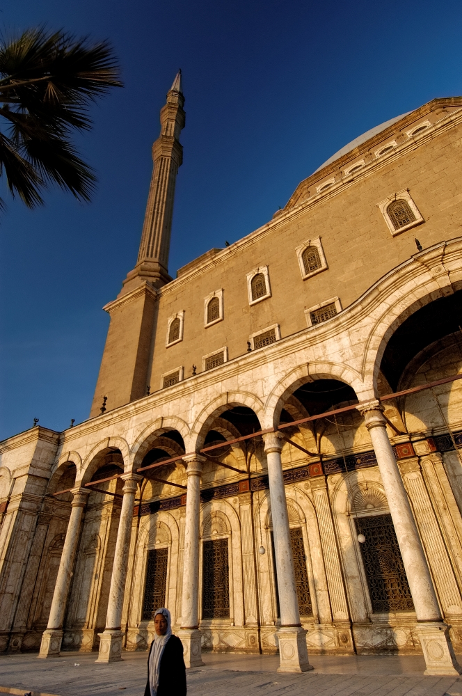 Cairo - great mosque of mohammed ali cairo egypt 1943 e