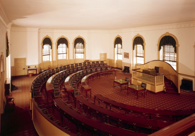 House of representatives chamber first floor congress hall histo ...