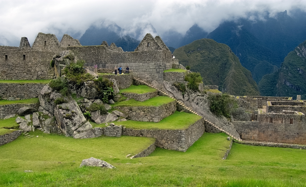 Free Inca Ruins Machu Picchu Peru, South America - Classroom Clipart