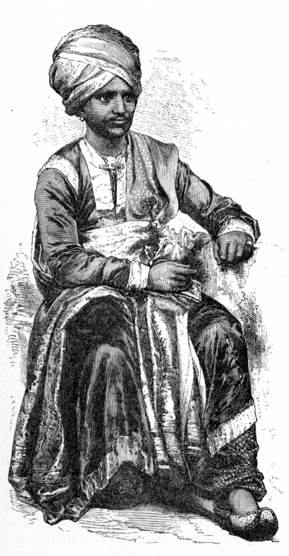 indian native merchant - Classroom Clip Art