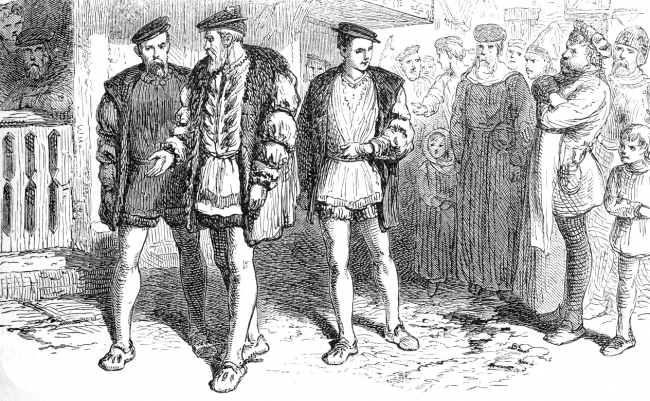 john cabot italian explorer historical illustration - Classroom Clipart