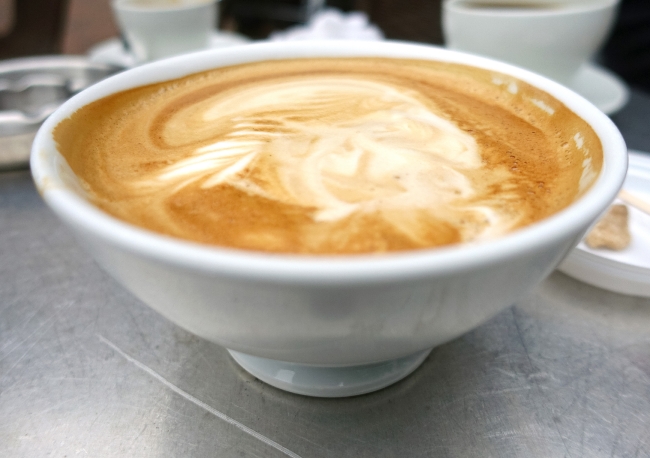 Large Latte At Coffee Shop Oslo Norway Photo - Classroom Clipart