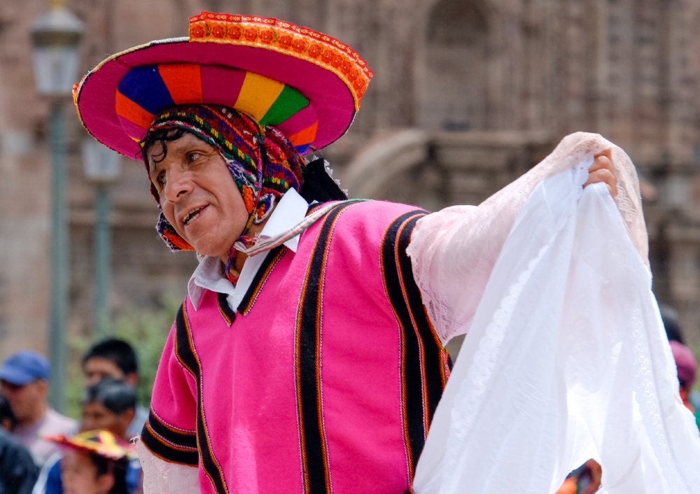men wearing colorful traditional costumes cusco peru 011 - Classroom ...