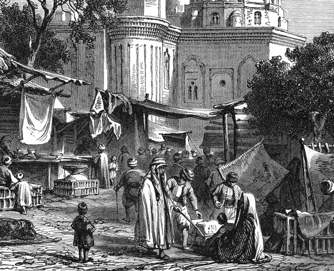 Mosque of the Sultan Hassan at Cairo - Classroom Clip Art