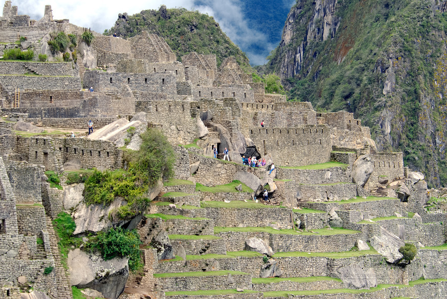 Peru Cuzco Machu Picchu Inca ruins - Classroom Clip Art