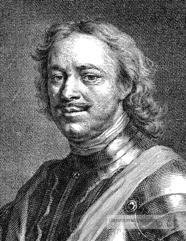 Free Peter The Great Historical Illustration - Classroom Clipart