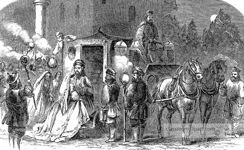 Russia Illustrations-Peters Escape From Assassination Historical ...