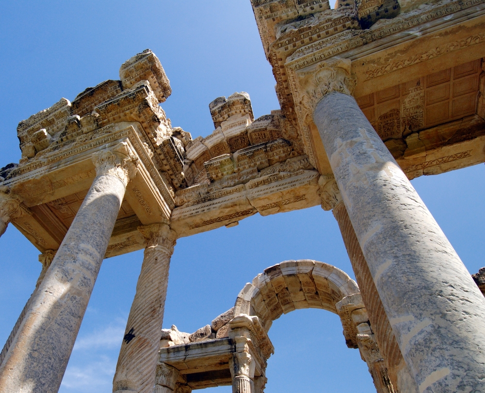 Photo Tetrapylon Ancient City of Aprodisias - Classroom Clip Art