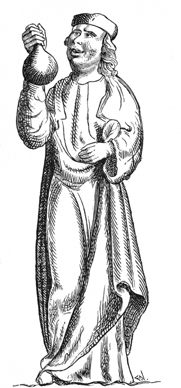 Physician Middle Ages Medieval Illustration - Classroom Clip Art