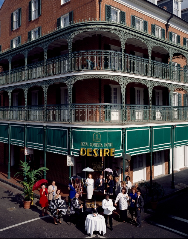 pianist Ronnie Kole plays his keys on Bourbon Street New Orleans ...