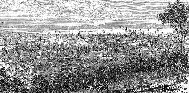 America Illustrated-poughkeepsie historical illustration