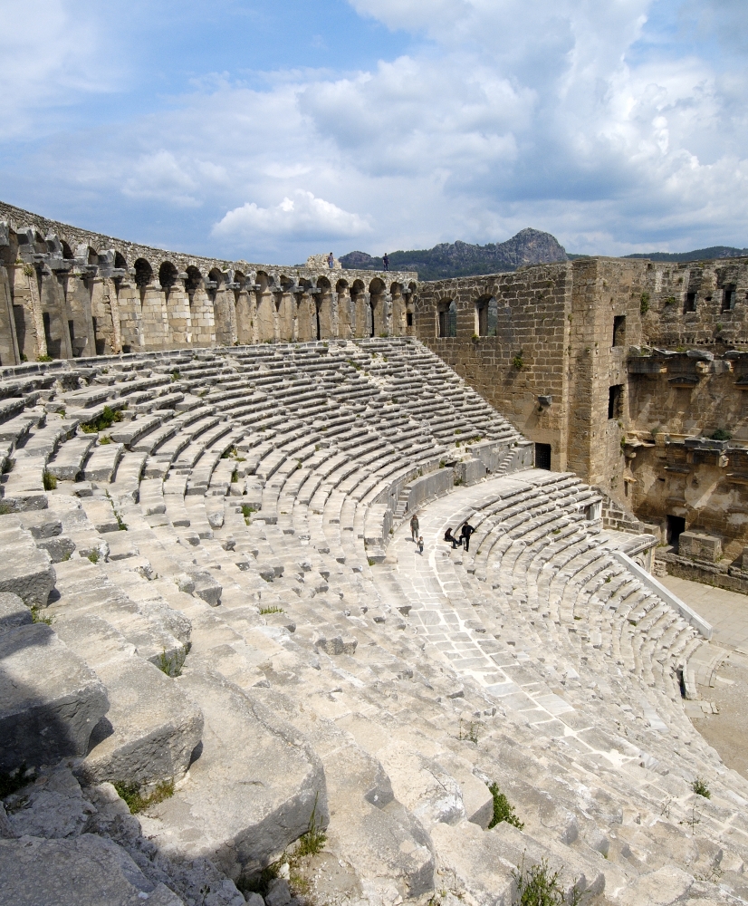 Free ruins aspendos turkey 09 - Classroom Clipart