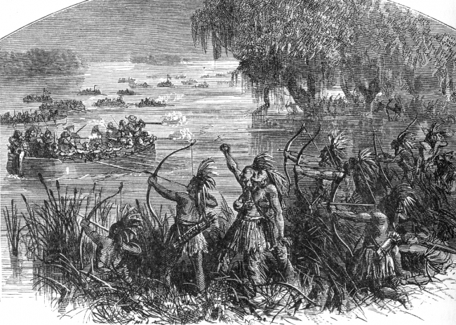 spaniards historical illustration - Classroom Clip Art