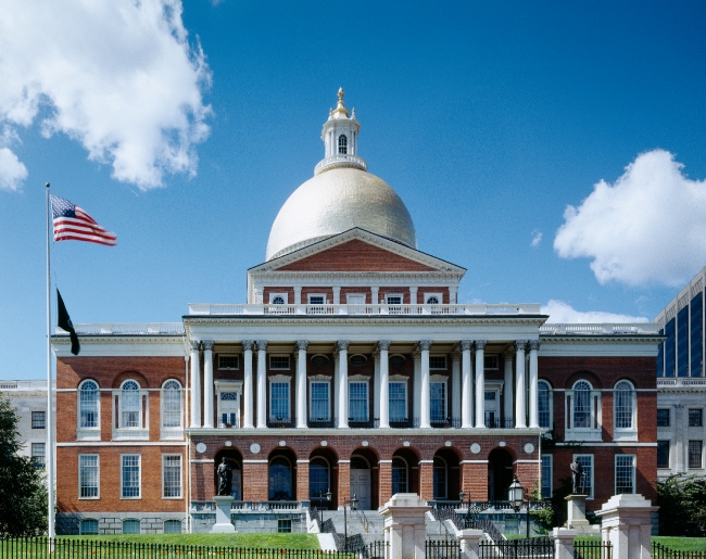 state-house-and-capitol-boston-massachusetts - Classroom Clip Art