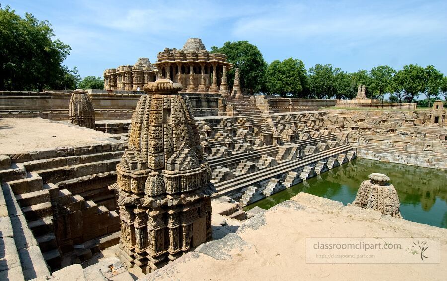 Sun Temple India - Classroom Clip Art