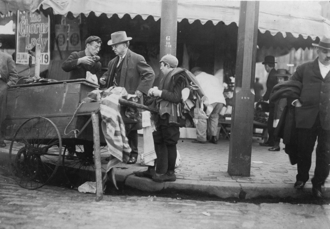 typical errand boy 1909 - Classroom Clipart