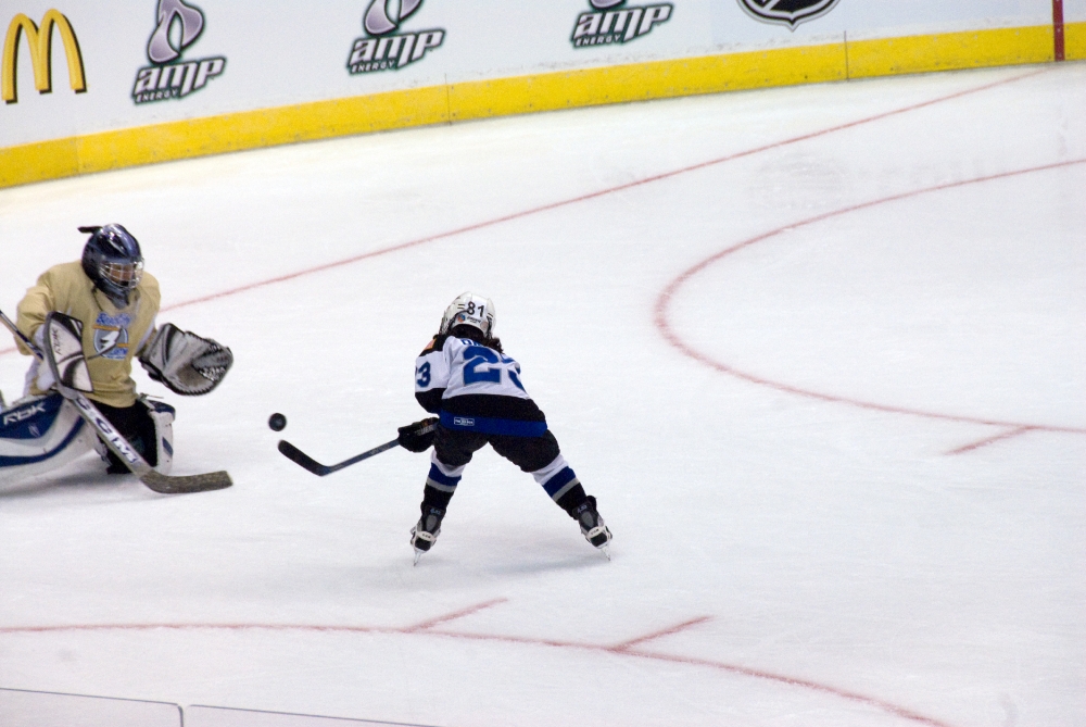 young hockey players practicing ice - Classroom Clip Art