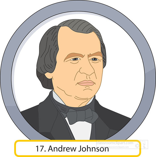 17_andrew_johnson - Classroom Clip Art