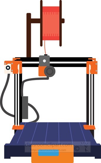 Technology Clipart-3d printer clipart image