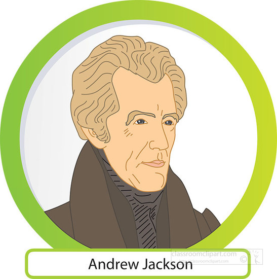 7_andrew_jackson_a - Classroom Clipart