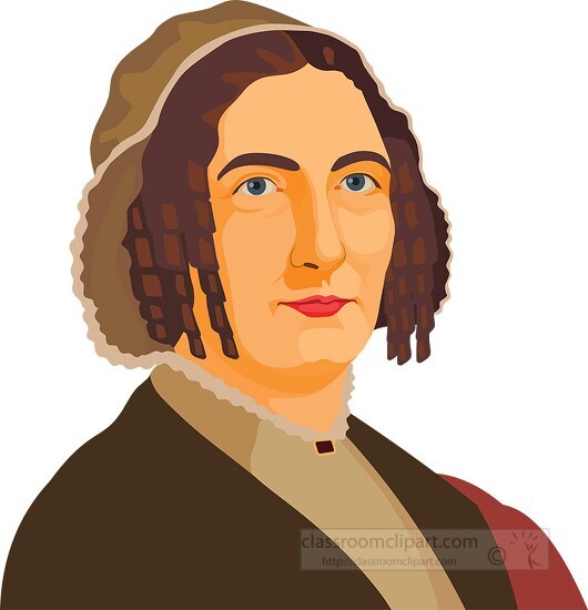 First Ladies Clipart-abigail powers fillmore first lady of the united ...