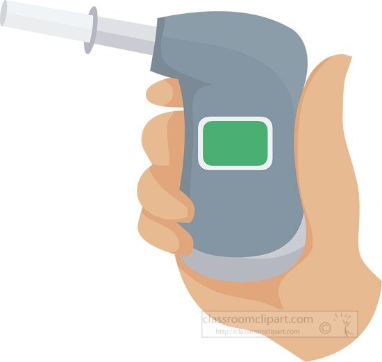 alcohol_check_breathalyzer.eps - Classroom Clip Art