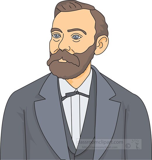 alfred nobel - Classroom Clip Art
