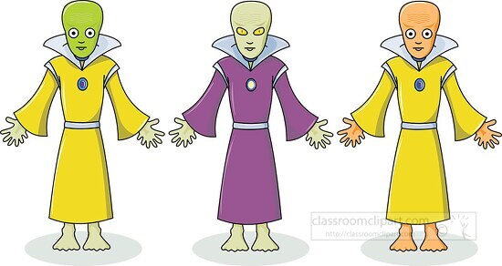 alien science fiction - Classroom Clip Art