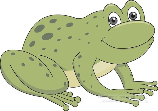 amphibian_frog.eps - Classroom Clip Art