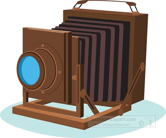 an old camera camera clipart - Classroom Clipart