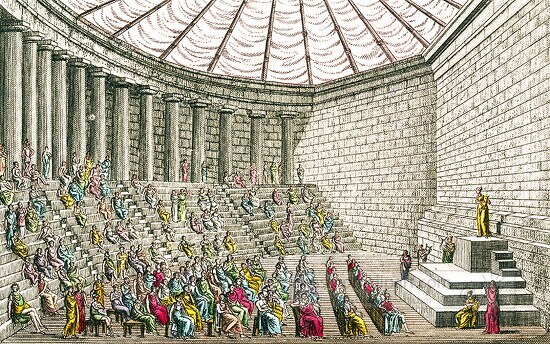 Free ancient greek theatre pericle - Classroom Clipart