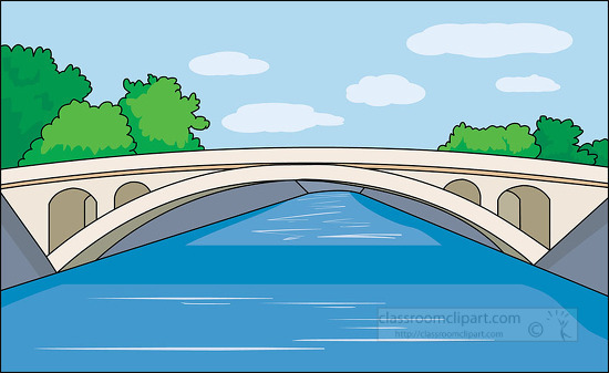 arch bridge clipart - Classroom Clip Art