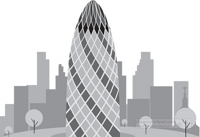 architecture gherkin building in london england gray color - Classroom ...