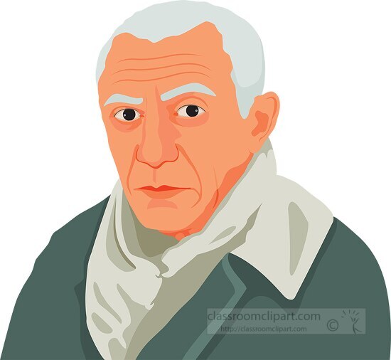artist pablo picasso clipart - Classroom Clip Art