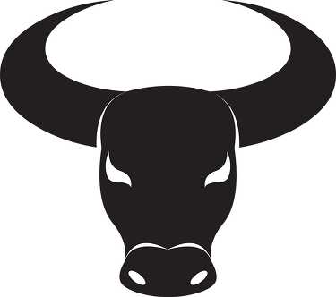 astrology sign taurus silhouette clipart 6227 - Classroom Clip Art