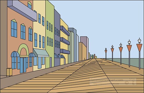 atlantic cty boardwalk - Classroom Clip Art