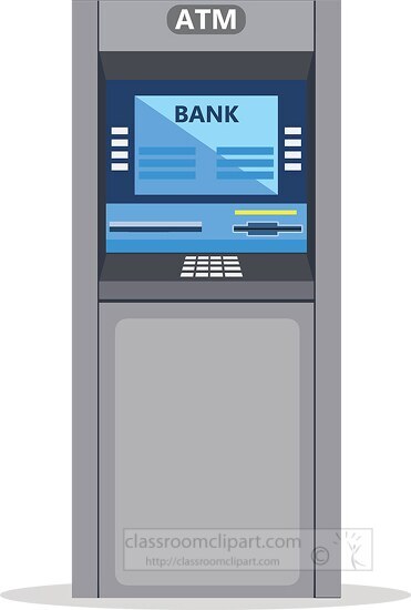 atm machine money clipart - Classroom Clip Art