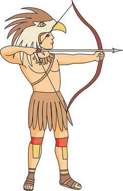 aztec warrior - Classroom Clip Art