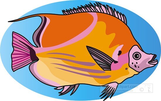 Free brightly colored fish 20 - Classroom Clipart